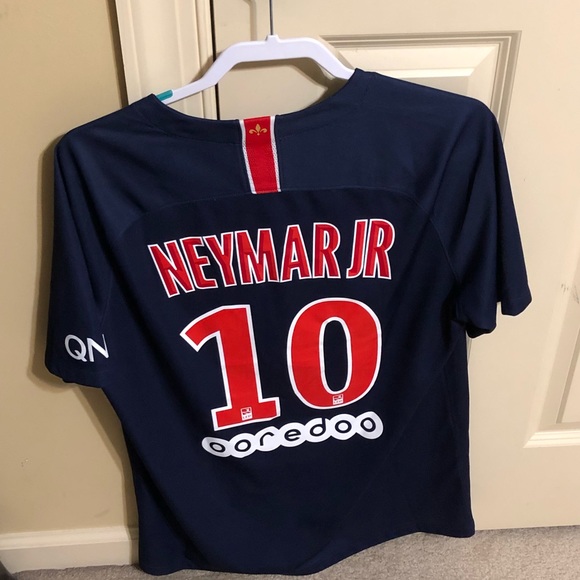Nike | Shirts | Authentic Neymar Psg Jersey | Poshmark